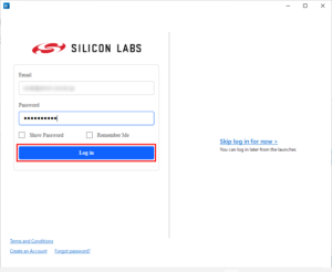 Simplicity Studio 5のインストール | Ingenious